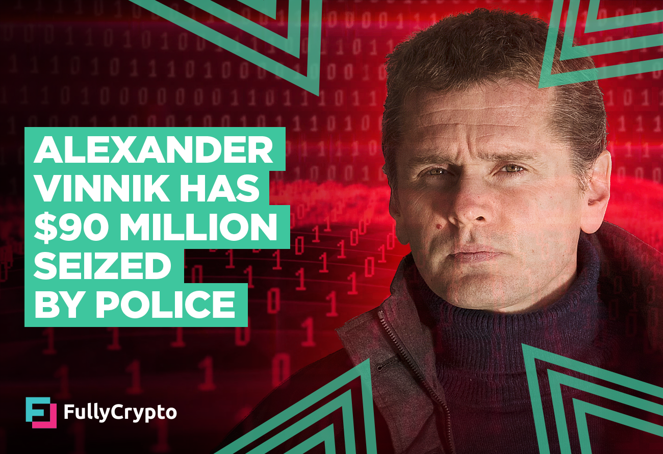 Alexander Vinnik Has $90 Million Seized by Police