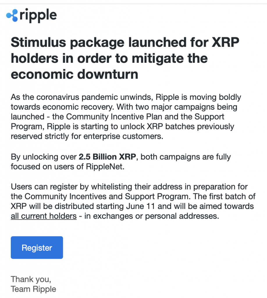 Cryptocurrency Scam Email Targets XRP Holders - FullyCrypto