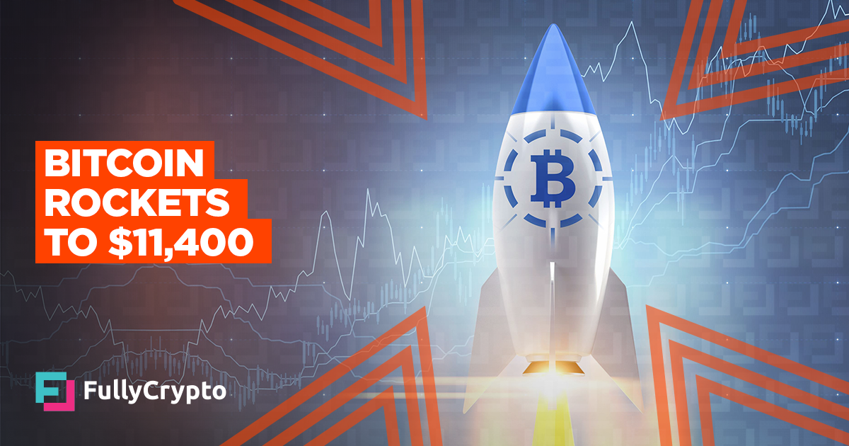 Bitcoin Rockets to $11,400 in Sensational Move - FullyCrypto