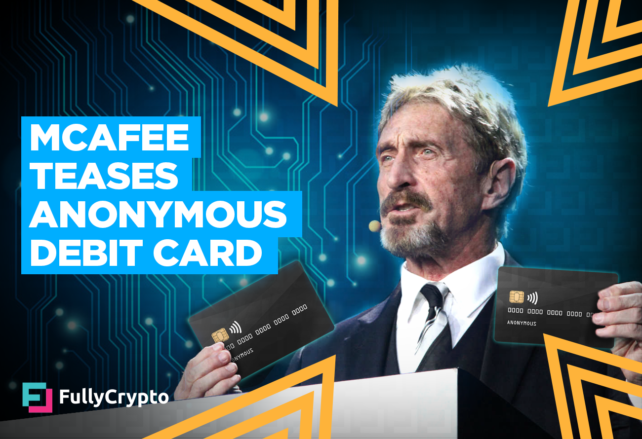 John McAfee Teases Ghost Anonymous Debit Card