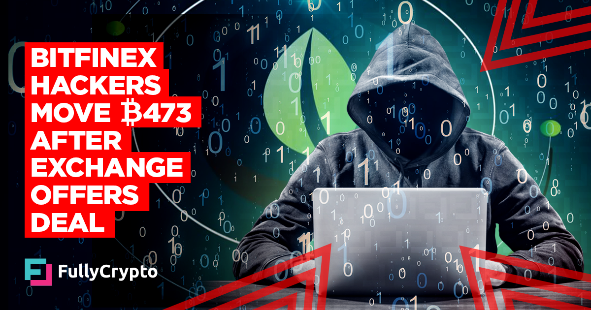 Bitfinex Hackers Move ₿473 After Exchange Offers Deal