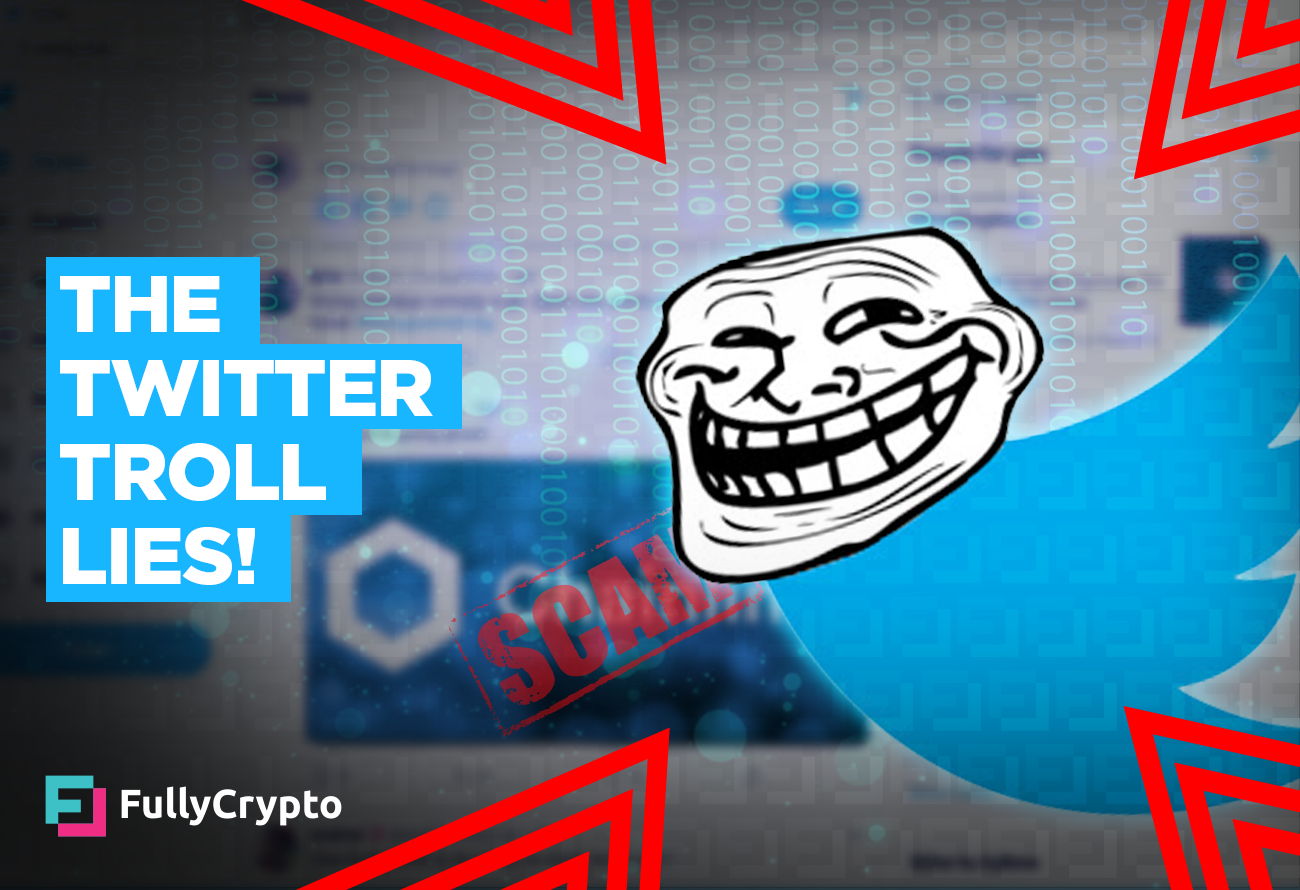 Twitter Troll Joins Zeus Capital in Calling Chainlink a Scam