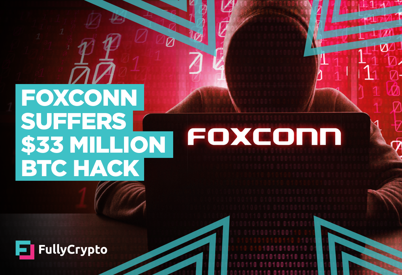 Foxconn Suffers $33 Million Bitcoin Ransomware Attack