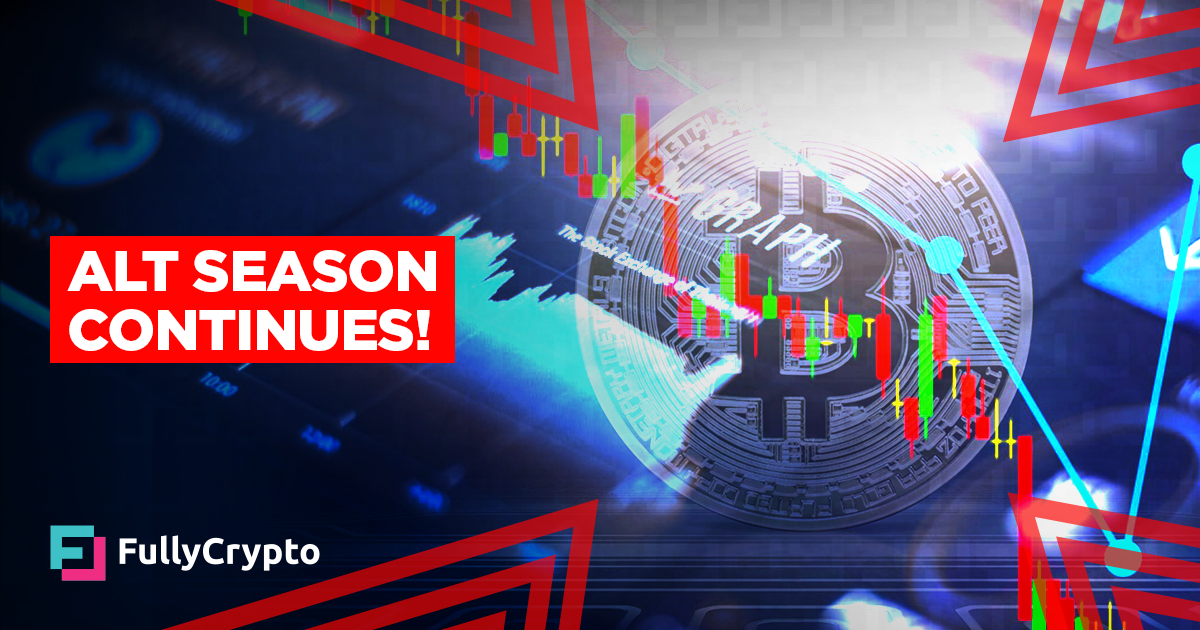 Alt Season Continues, But Beware a Bitcoin Bounce