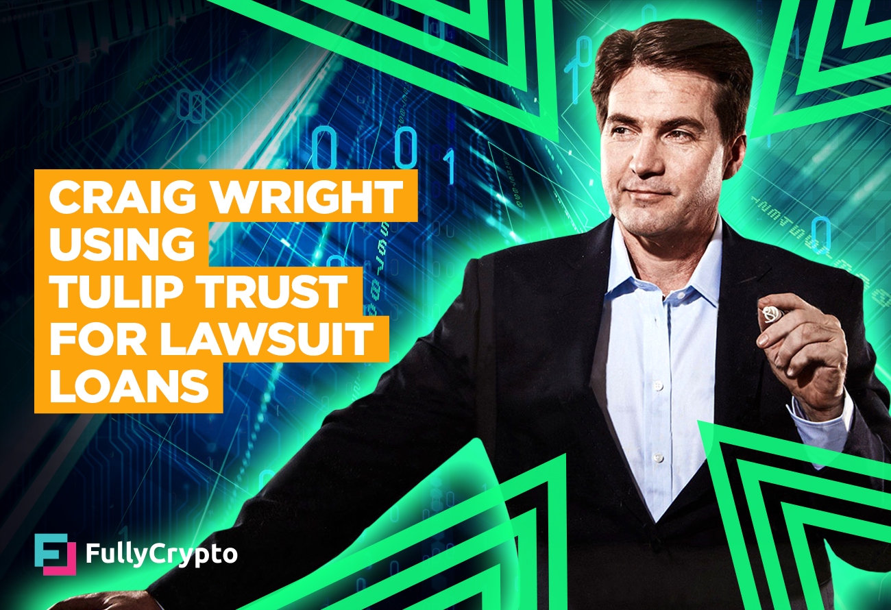 Craig Wright Financing Lawsuits Using Tulip Trust-backed Loan