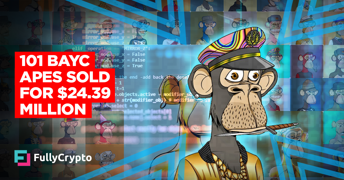 BAYC Collection Sells for $24.39 Million at Sotheby’s