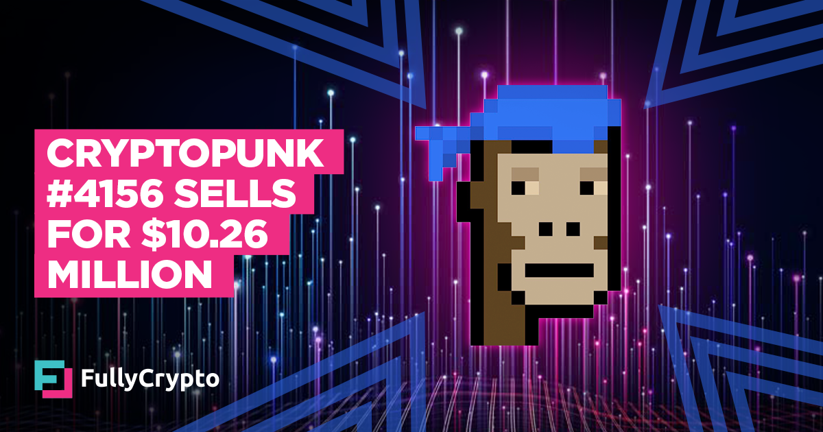 CryptoPunk #4156 Sells for $10.26 Million After Copyright Dispute