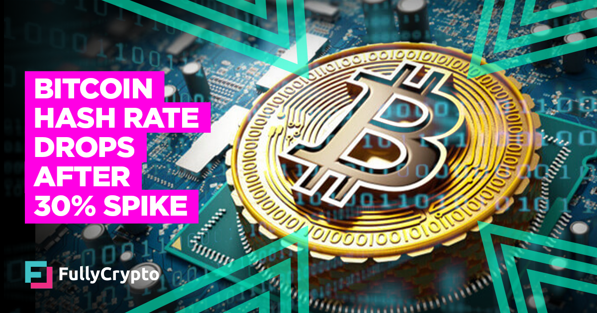 Bitcoin Hash Rate Returns to Earth After 30% Spike