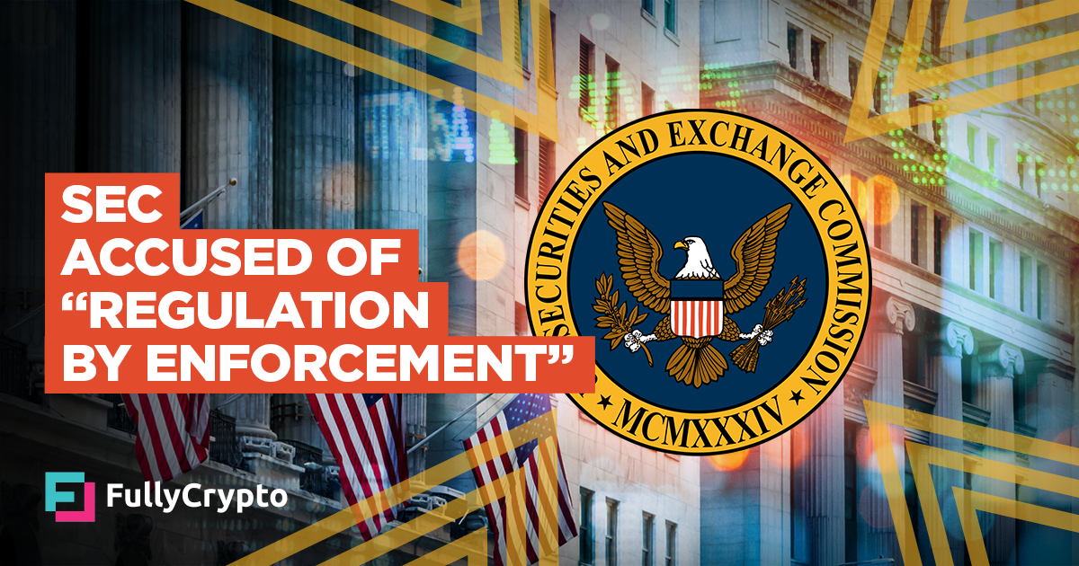 SEC Accused of “Regulation by Enforcement”