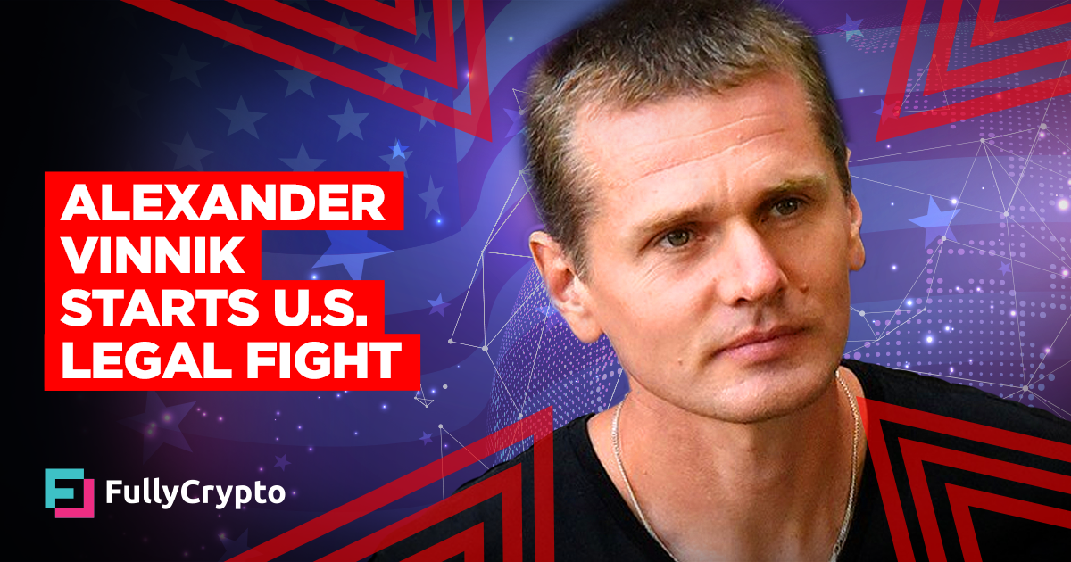 Alexander Vinnik Starts U.S. Legal Fight