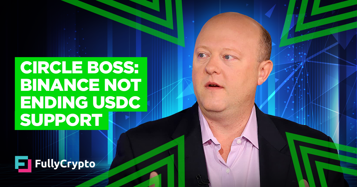 Circle Boss: Binance is Not Ending USDC Support
