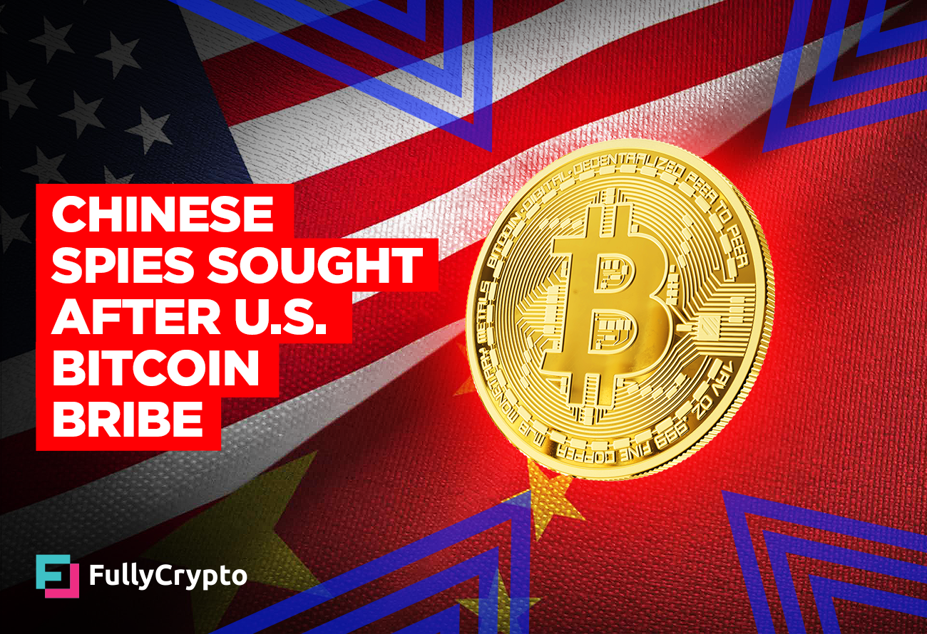Chinese Agents Tried to Bribe U.S. Double Agent with Bitcoin