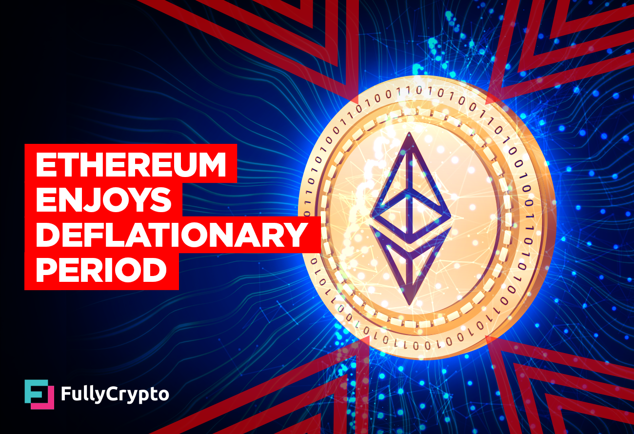 Ethereum Enjoys First Deflationary Period Post-merge