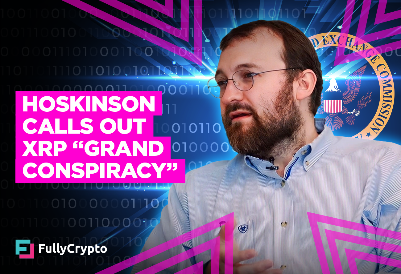 Hoskinson Calls out Ethereum/SEC “Grand Conspiracy”