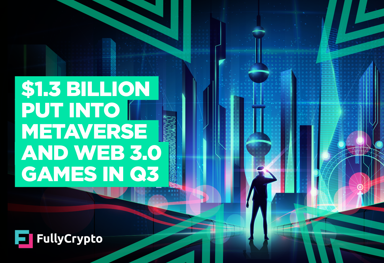 Investors Put $1.3 Billion into Metaverse and Web 3.0 Games in Q3