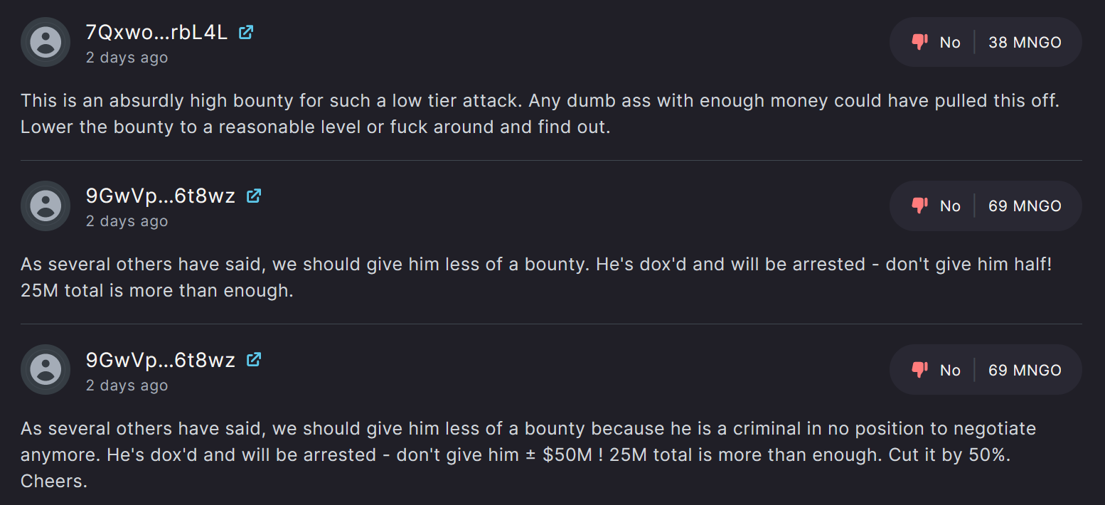 Mango Markets DAO Members Decry $47 Million Bounty - FullyCrypto