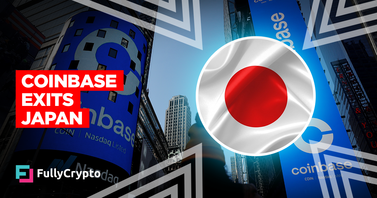 Coinbase Follows Kraken in Japan Withdrawal