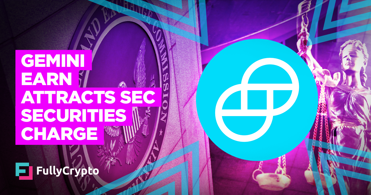 Gemini and Genesis Hit With SEC Charge Over Gemini Earn