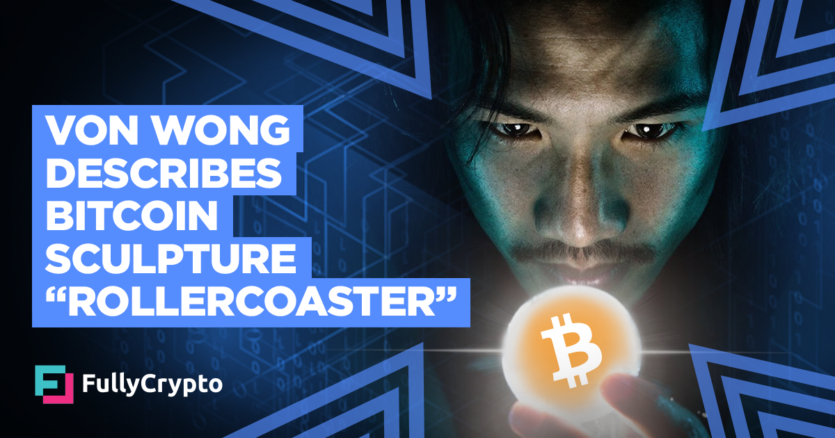Von Wong Describes Bitcoin Sculpture “Rollercoaster”