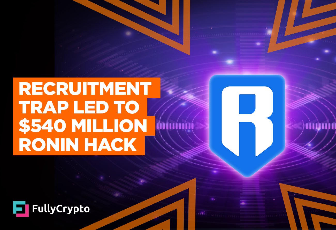 Engineer Recruitment Trap Led to $540 Million Ronin Hack