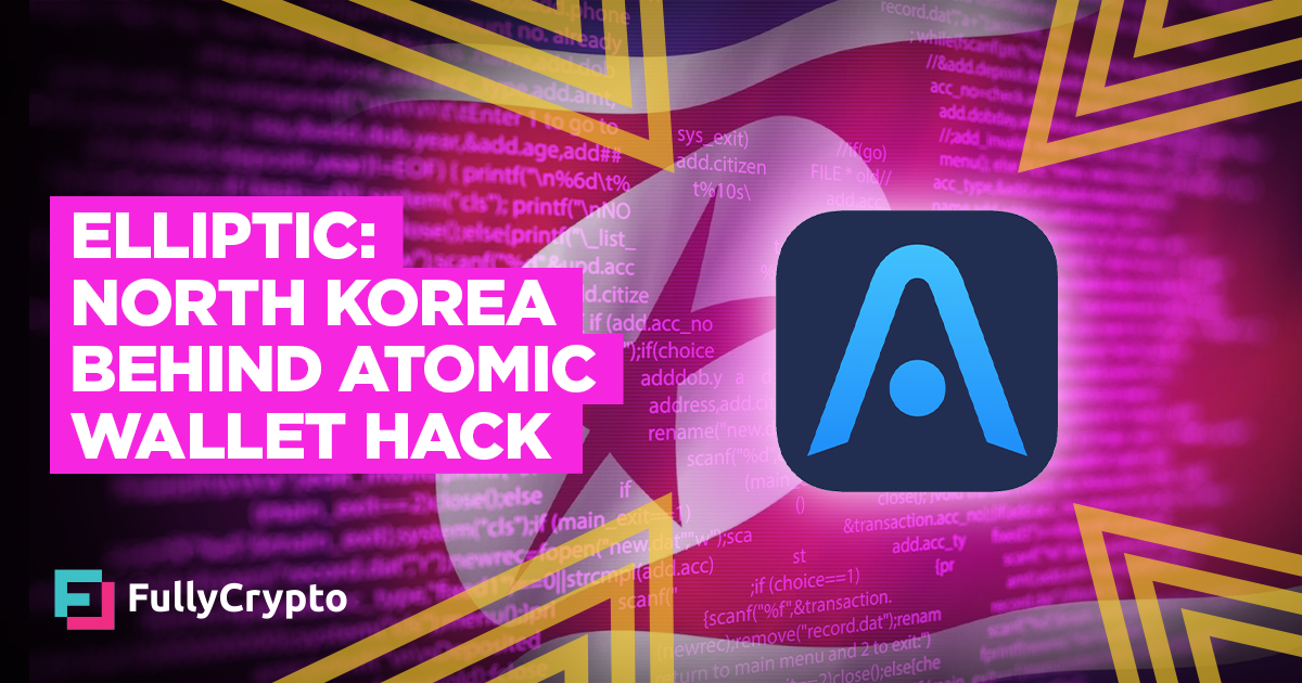 North Korea Behind Atomic Wallet Hack, Says Elliptic
