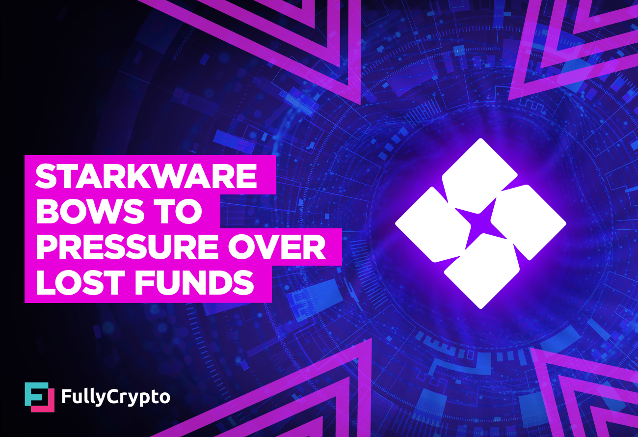 Starkware Bows to Pressure over Lost Funds