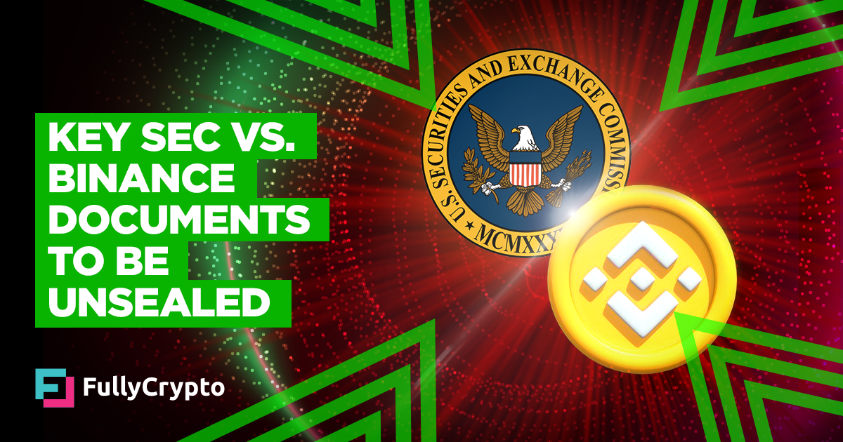Key SEC vs. Binance Documents to be Unsealed
