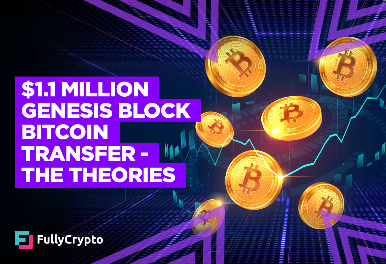$1.1 Million Genesis Block Bitcoin Transfer - The Theories