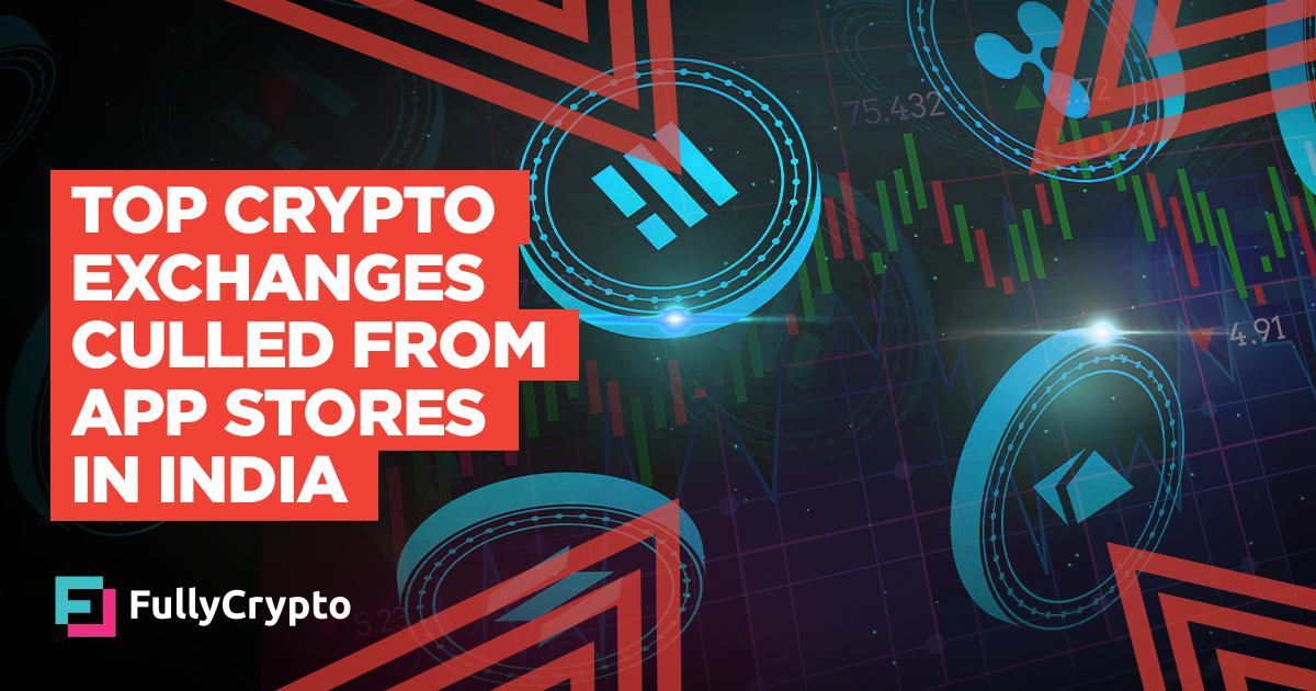 Top Crypto Exchanges Disappear From App Stores in India