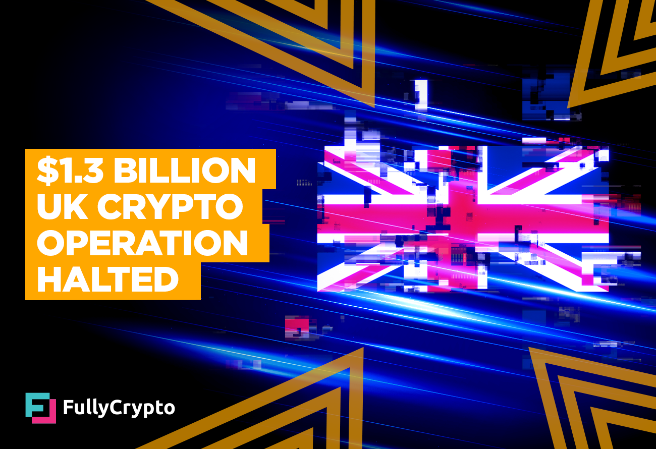 Two Arrested in Unregistered $1.3 Billion UK Crypto Operation