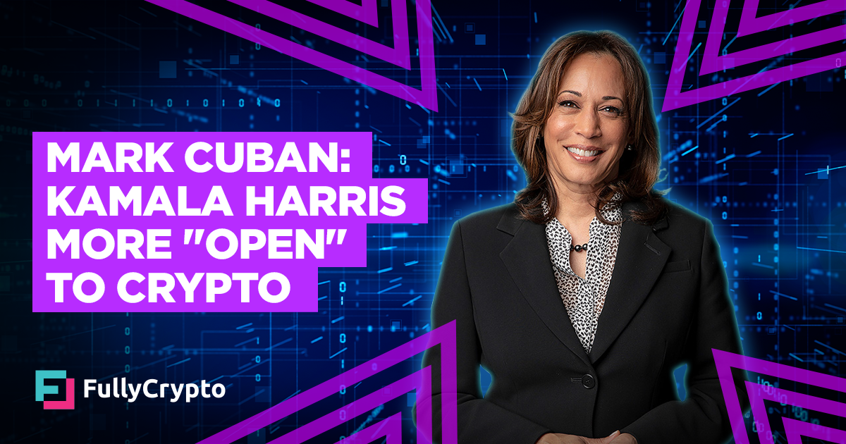 Mark Cuban: Kamala Harris More "Open" to Crypto