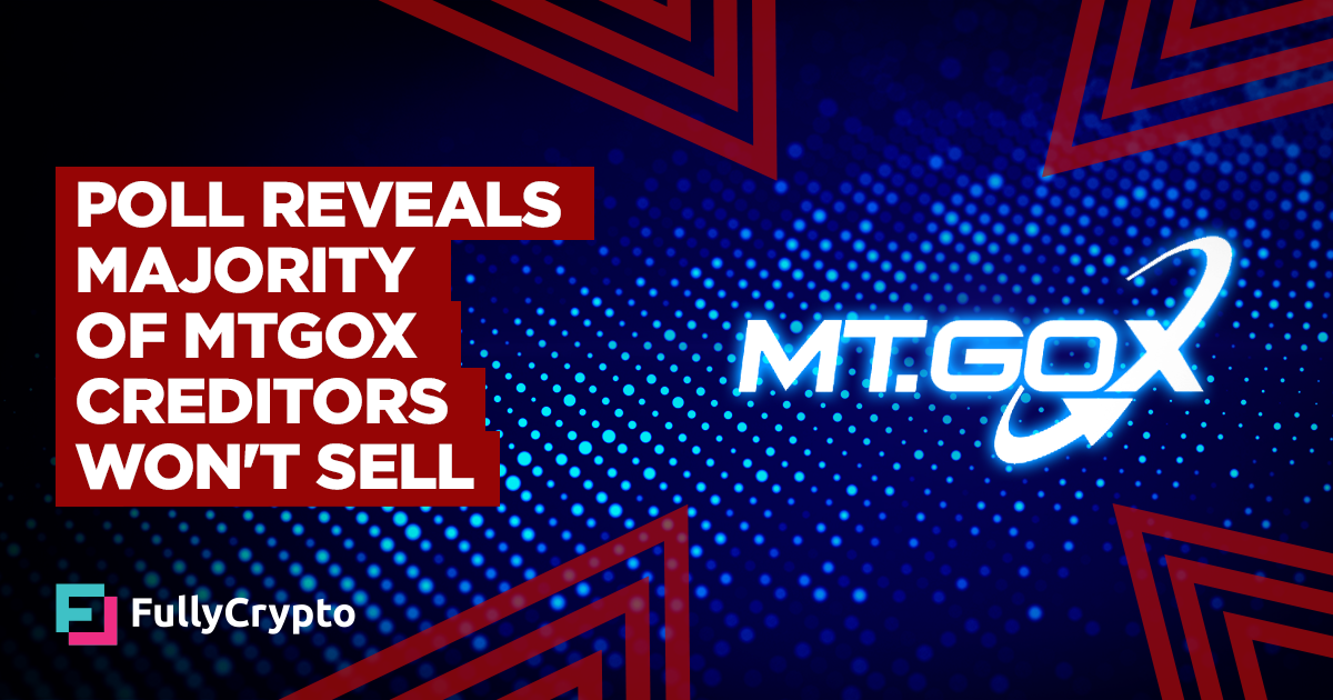 Poll Reveals Majority of MtGox Creditors Won't Sell
