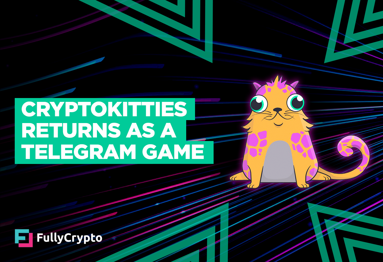 NFT Project Cryptokitties Returns as a Telegram Game