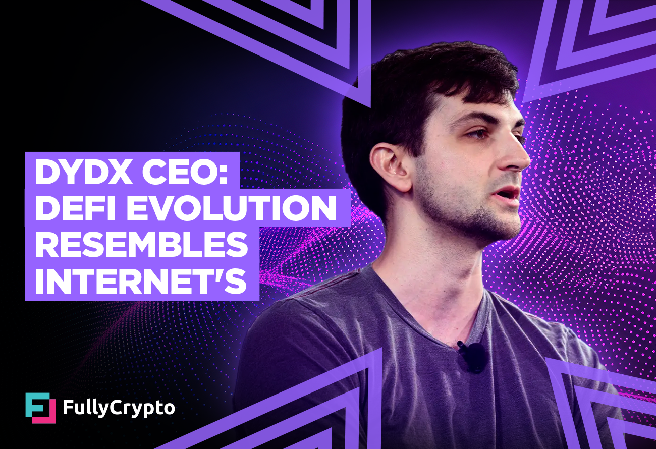 dYdX CEO: DeFi Evolution Resembles Internet's