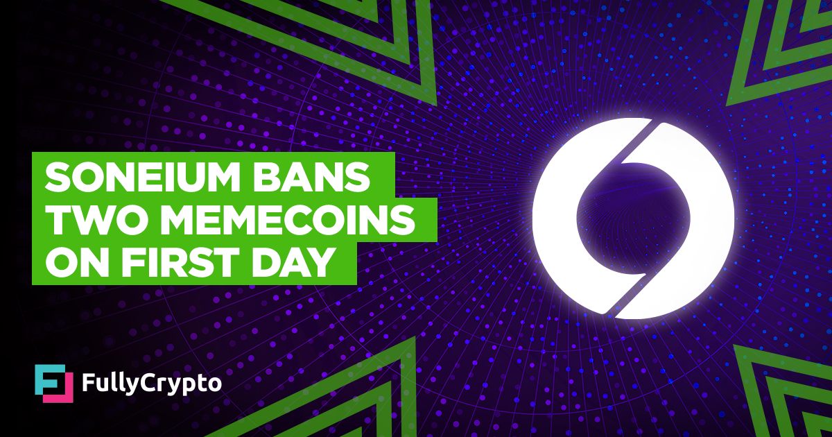 Soneium Bans Two Memecoins on First Day