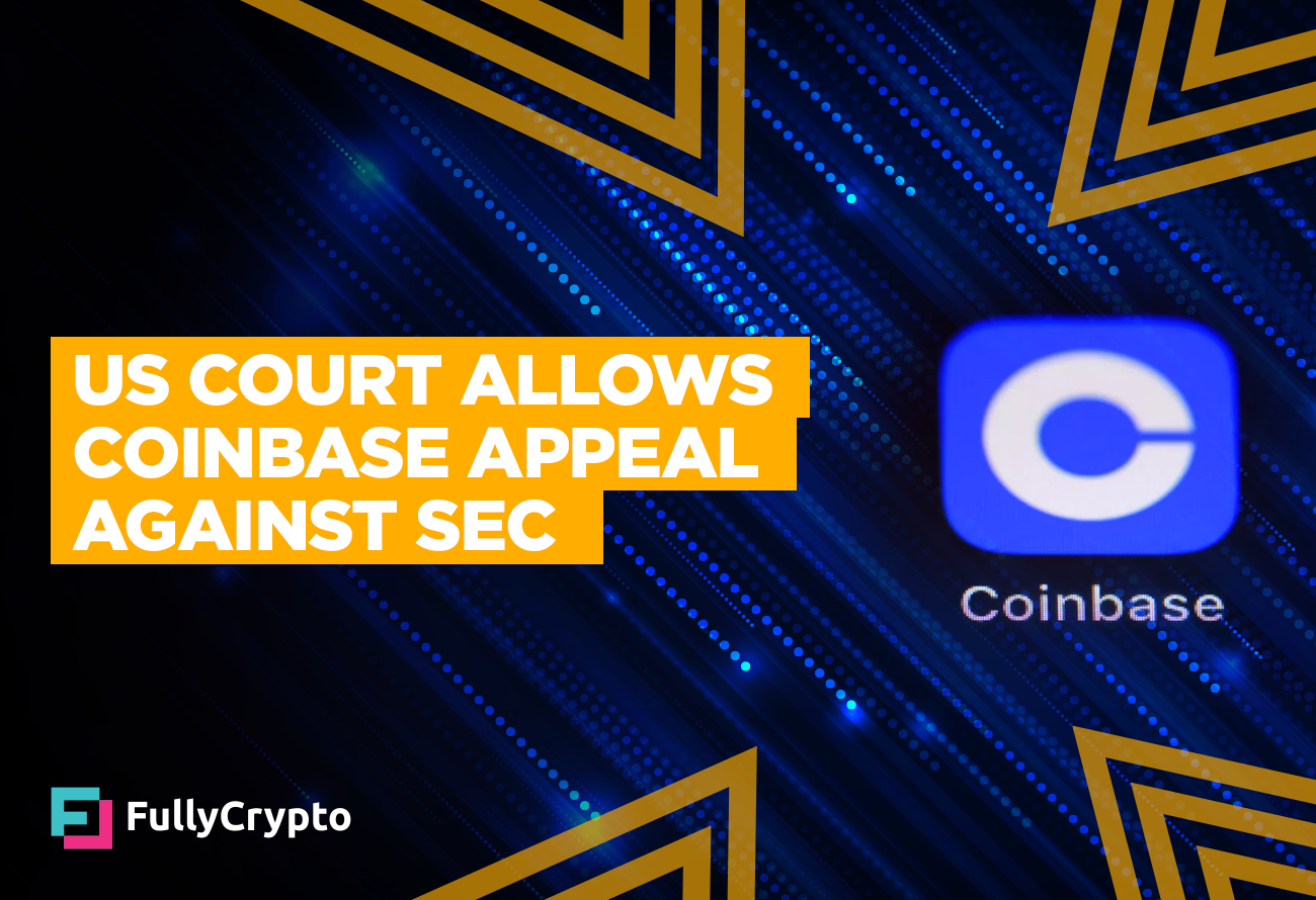 US District Court Allows Coinbase Appeal Against SEC