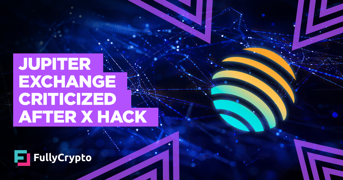 Jupiter Exchange Criticized After X Hack