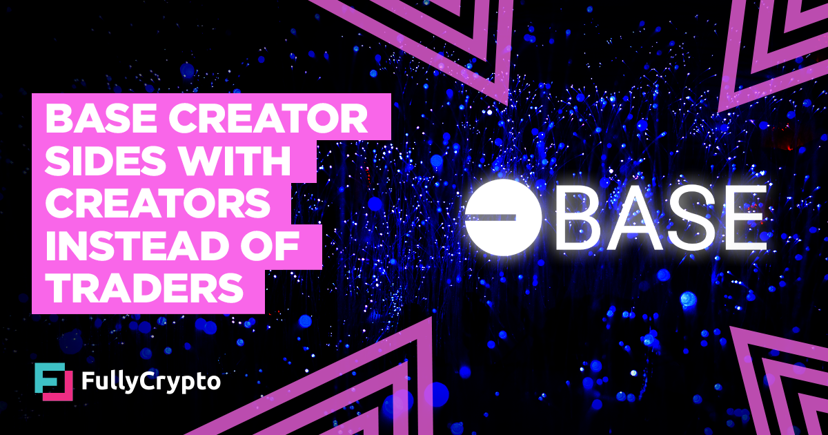 Base Creator Sides With Creators Instead of Traders