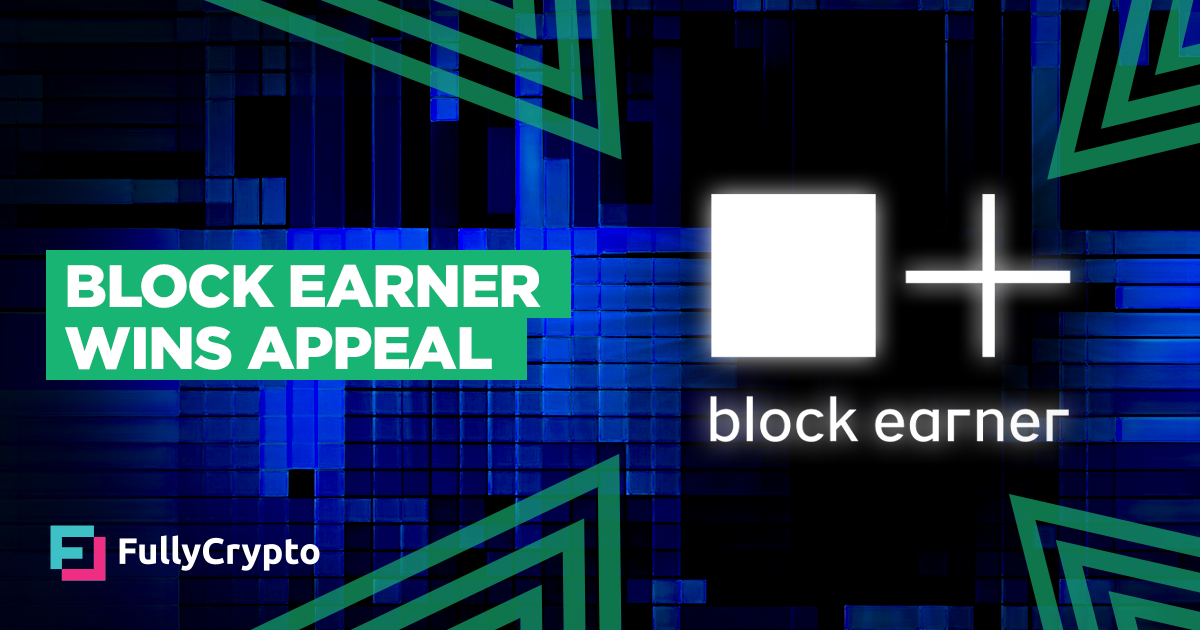 Block Earner Wins Appeal Against Australian Regulator