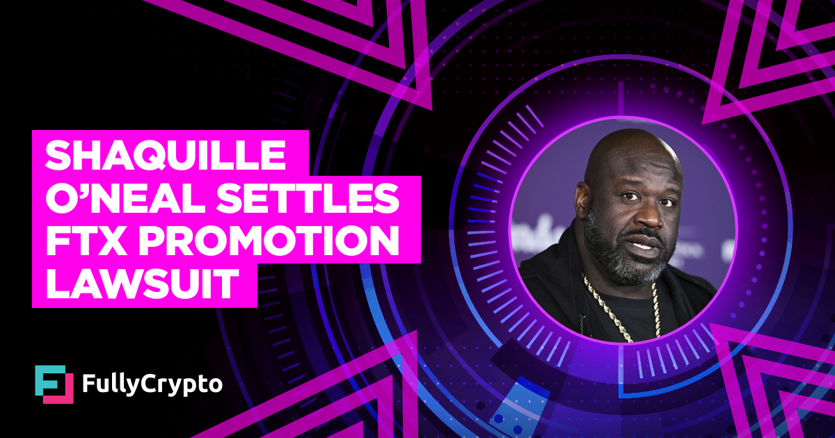 Shaquille O’Neal Settles FTX Promotion Lawsuit