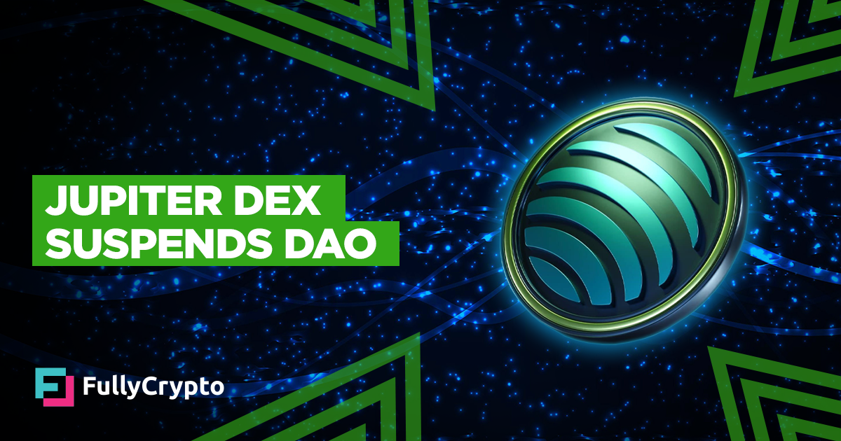 Jupiter DEX Suspends DAO