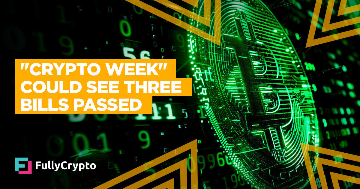 U.S. Lawmakers Hope to Pass Three Bills in Upcoming “Crypto Week”